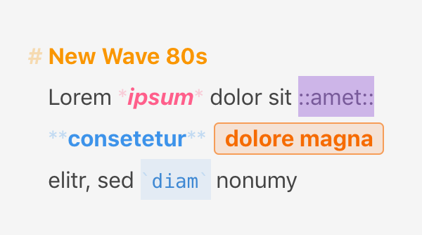New Wave 80s - Ulysses Styles & Themes