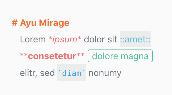 Ayu Mirage - Ulysses Styles & Themes