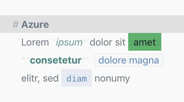 Azure - Ulysses Styles & Themes